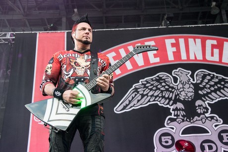 Five Finger Death Punch Jason Hook Editorial Stock Photo - Stock Image ...