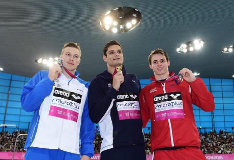 Andriy Govorov Ukraine Silver Florent Manaudou Editorial Stock Photo ...