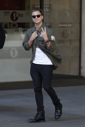 Ryan Tedder Studios Bbc Radio 1 Editorial Stock Photo - Stock Image ...