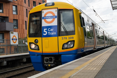 Class 378 Capitalstar London Overground Train Editorial Stock Photo ...