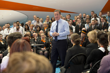 EU referendum speech at EasyJet headquarters, Luton Airport, Britain ...