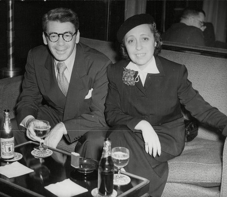 Actor Paul Muni His Wife Aboard Editorial Stock Photo - Stock Image ...