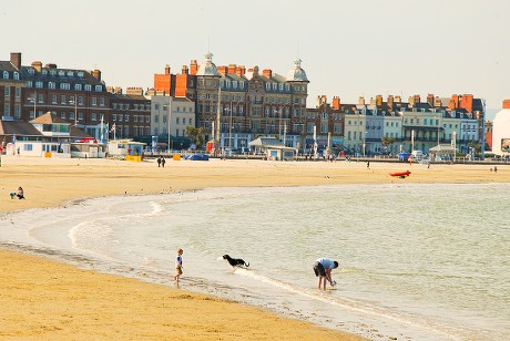 Seasonal weather, Weymouth, Dorset, Britain - 26 May 2016 Stock ...