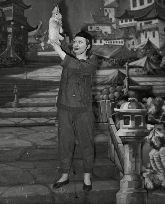Miss Bunty Gordon She Appears Pantomime Editorial Stock Photo - Stock ...