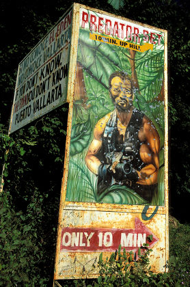 Sign Along Predator Tour Mismaloya Mexico Editorial Stock Photo - Stock ...