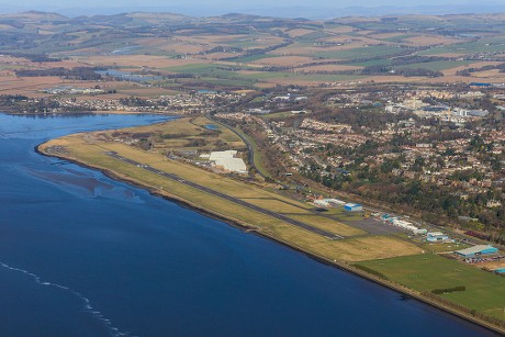 Dundee Airport On North Bank River Editorial Stock Photo - Stock Image ...