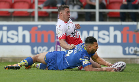 Wolves Ryan Atkins Goes Ovr 3rd Editorial Stock Photo - Stock Image ...