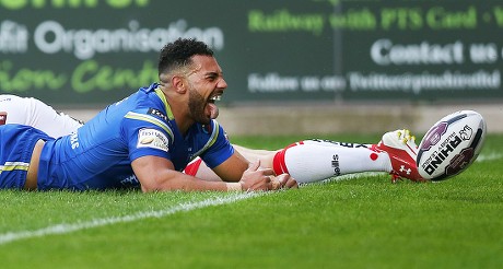 Wolves Ryan Atkins Goes Ovr 3rd Editorial Stock Photo - Stock Image ...