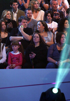 Helen Latham Darren Morfitt Sitting Behind Editorial Stock Photo ...