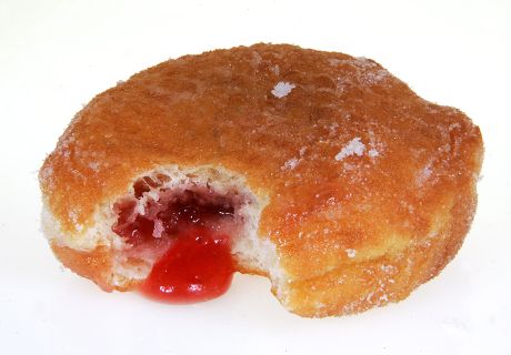 Jam Doughnut Editorial Stock Photo - Stock Image | Shutterstock