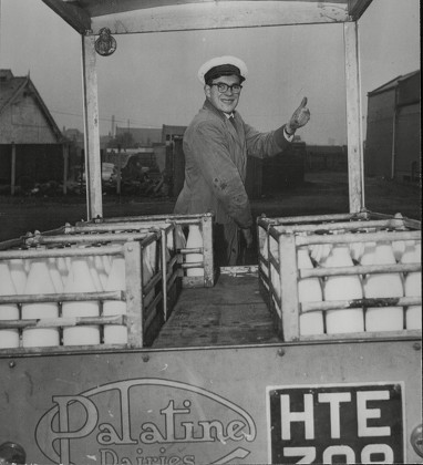 David Crane Milk Float Blackburn Milkman Editorial Stock Photo - Stock ...