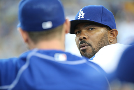 Los Angeles Dodgers Relief Pitcher Adam Editorial Stock Photo - Stock ...