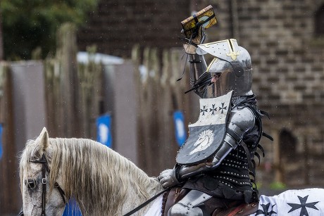 Victorious Knight Clifford Formosa Celebrates By Editorial Stock Photo ...