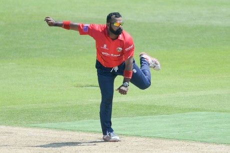 Essex Allrounder Ashar Zaidi During Royal Editorial Stock Photo - Stock ...