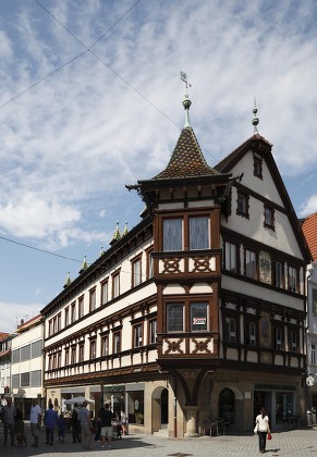 Halftimbered House City Centre Esslinger On Editorial Stock Photo ...
