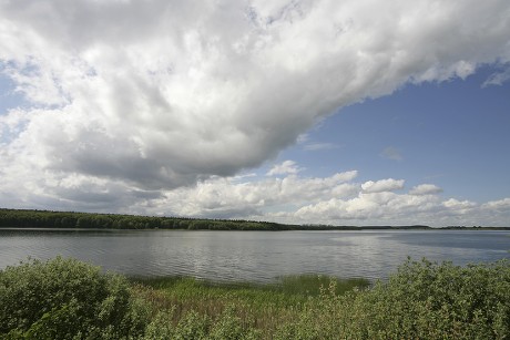 Krakower See Lake Near Climatic Spa Editorial Stock Photo - Stock Image ...
