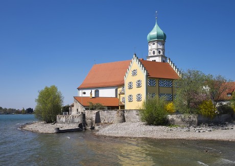 Castle Church Saint George On Peninsula Editorial Stock Photo - Stock ...