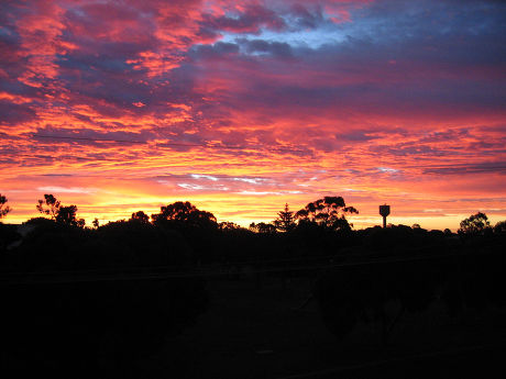 Sunset Mandurah Western Australia Editorial Stock Photo - Stock Image ...