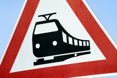 Road Sign Level Crossing Without Gate Editorial Stock Photo - Stock ...