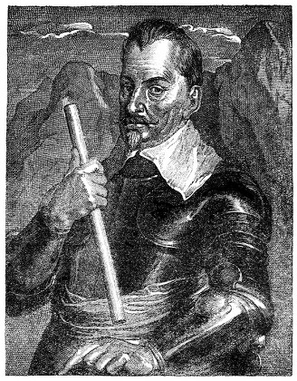 Historical Illustration 19th Century Wallenstein Albrecht Editorial ...