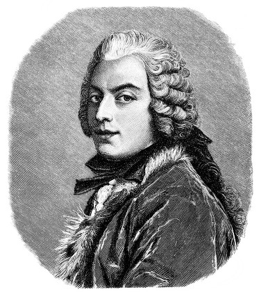 Historical Illustration 19th Century Portrait Count Editorial Stock ...