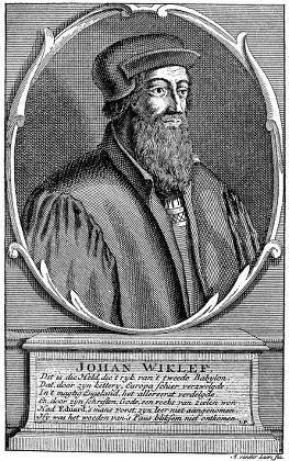 Portrait John Wyclif Wycliff Wiclef Wicliffe Editorial Stock Photo ...