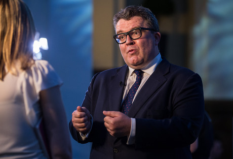 Tom Watson Mp Being Interviewed During Editorial Stock Photo - Stock ...