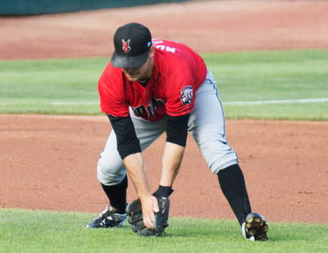 Indianapolis Indians Third Baseman Max Moroff Editorial Stock Photo ...