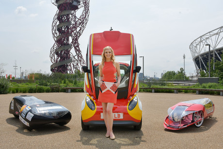 Rachel Riley celebrates Shell Eco-marathon, London, Britain - 08 Jun ...