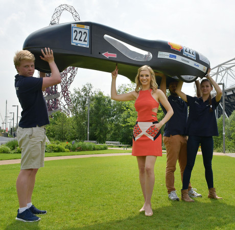 Rachel Riley celebrates Shell Eco-marathon, London, Britain - 08 Jun ...