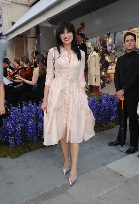 House of Dior cocktail party, London, Britain - 08 Jun 2016 Stock ...