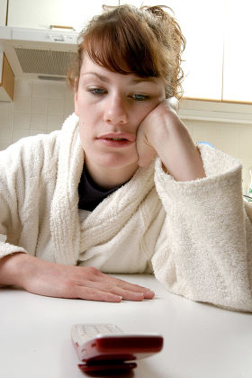 Model Released Sad Young Woman Wearing Editorial Stock Photo - Stock ...