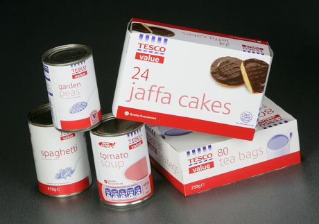 Tesco Value Products Editorial Stock Photo - Stock Image | Shutterstock