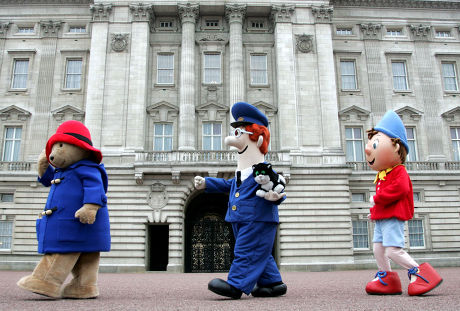 Paddington Bear Postman Pat Jess Cat Editorial Stock Photo - Stock ...