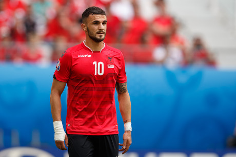 Armando Sadiku Albania During Uefa Euro Editorial Stock Photo - Stock ...