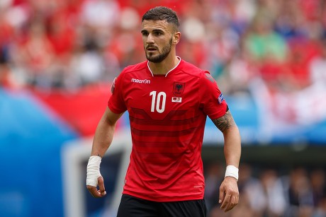 Armando Sadiku Albania During Uefa Euro Editorial Stock Photo - Stock ...