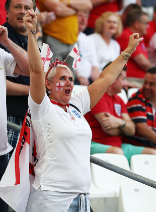 England Fan Chants Before Uefa Euro Editorial Stock Photo - Stock Image ...