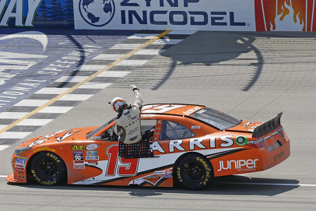 Daniel Suarez 19 Climbs Out His Editorial Stock Photo - Stock Image ...