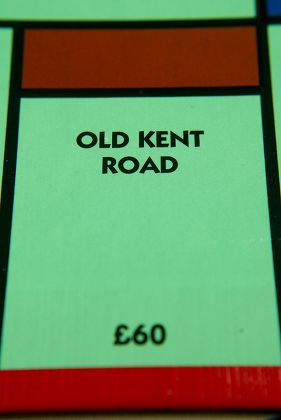 Waddingtons Monopoly Old Kent Road Square Editorial Stock Photo - Stock ...