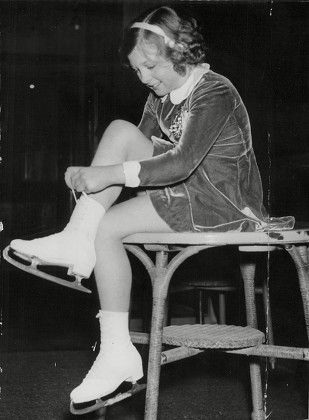 Ice Skater Hazel Franklin Putting On Editorial Stock Photo - Stock ...