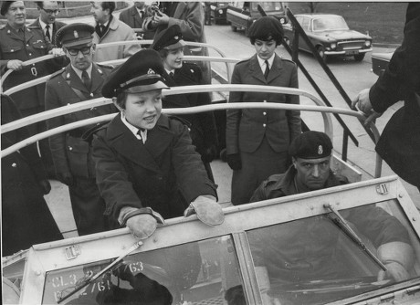 Sevenyearold Joy Duffen Tours Marchington Camp Editorial Stock Photo ...