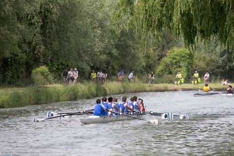 Cambridge University May Bumps Rowing Race Editorial Stock Photo ...