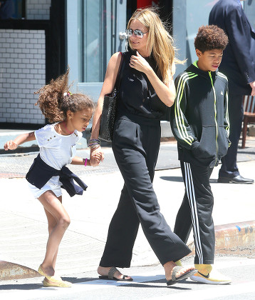 Heidi Klum Henry Samuel Lou Sulola Editorial Stock Photo - Stock Image ...