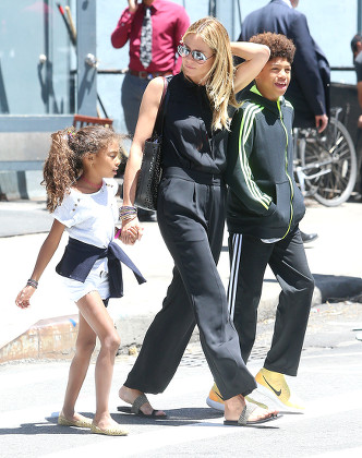 Heidi Klum Henry Samuel Lou Sulola Editorial Stock Photo - Stock Image ...