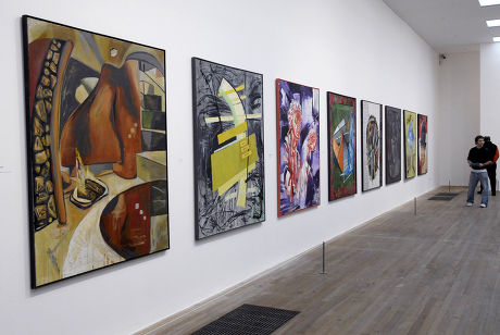 Martin Kippenberger Various Paintings Editorial Stock Photo - Stock ...