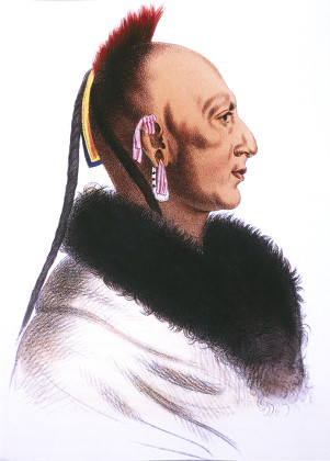 Le Soldat Du Chene Osage Chief Editorial Stock Photo - Stock Image ...