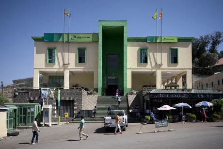 Building Ethio Telecom Style Italian Colonial Editorial Stock Photo ...