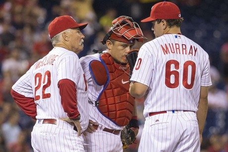 Philadelphia Phillies Pitching Coach Bob Mcclure Editorial Stock Photo ...