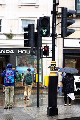 Diversity Pedestrian Traffic Signals Unveiled Support Editorial Stock ...