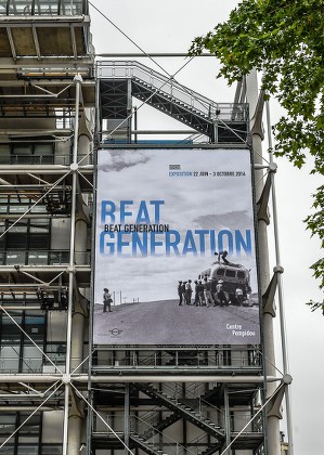 Beat Generation Exhibition Poster Editorial Stock Photo - Stock Image ...